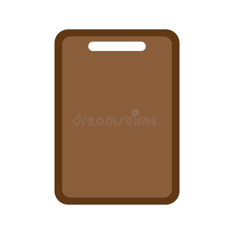 Cutting Board Icon Logo Vector Design Stock Illustration - Illustration ...