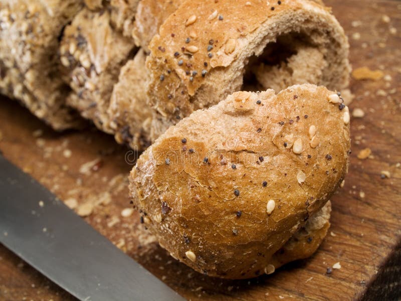 Cutting Bread stock photo. Image of gourmet, 1000002753 - 58595800