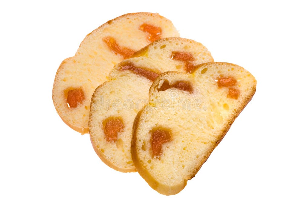 Cutting Bun with Jam Close Up Stock Photo - Image of tasty, baked: 21878558