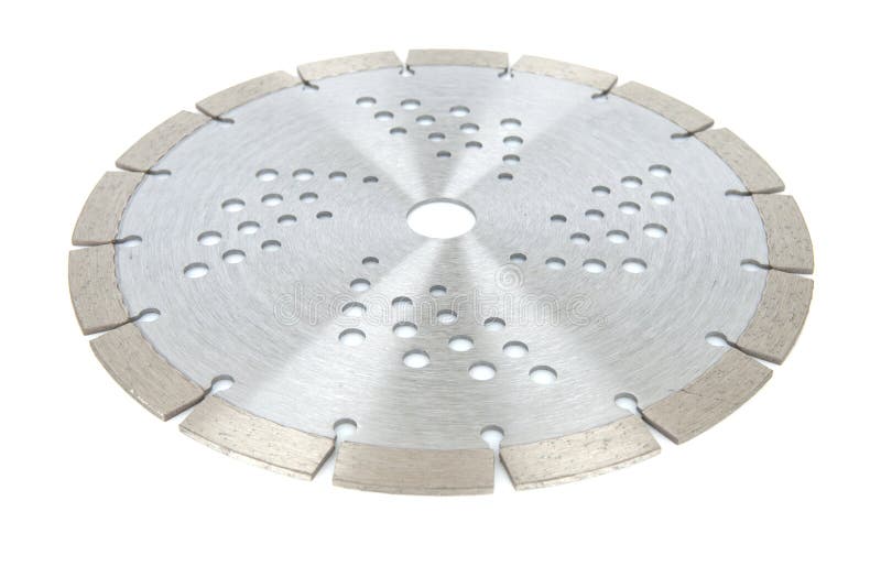 Cutting Disks with Diamonds - Diamond Discs for Concrete Isolated on ...