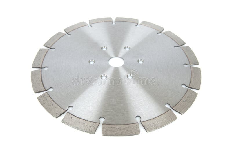 Cutting Disks with Diamonds - Diamond Discs for Concrete Isolated on ...