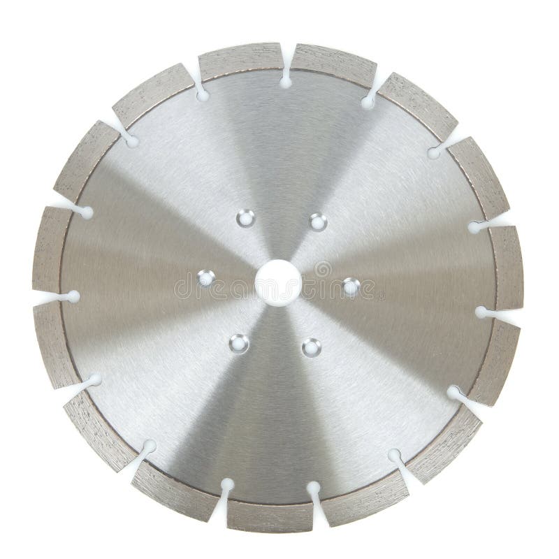 Cutting Disks with Diamonds - Diamond Discs for Concrete Isolated on ...