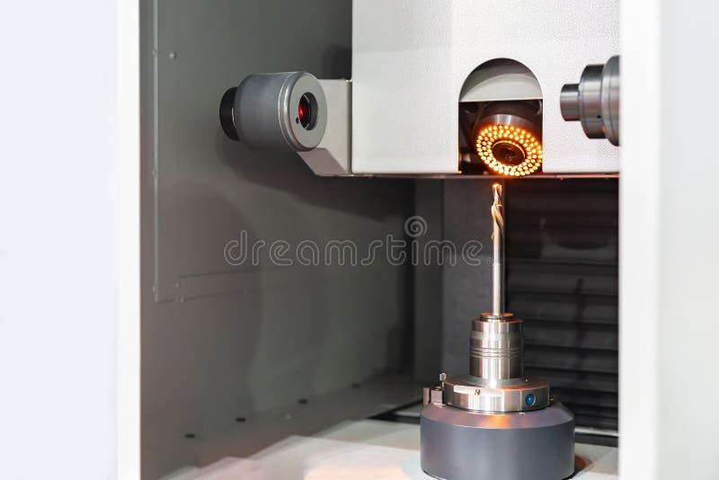 Cutting Drill Bit Assembly with Chuck or Tool Holder Setting on Tool ...