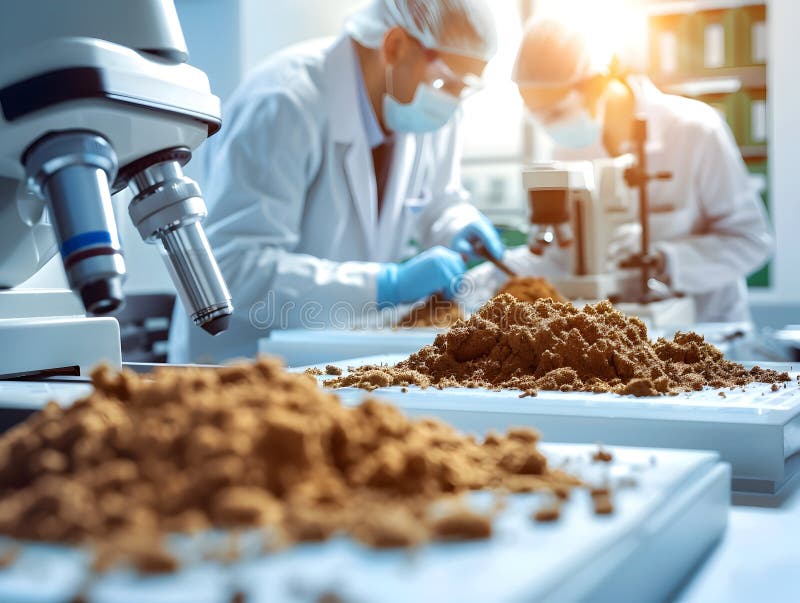 Cutting Edge Agricultural Research Methods in Serene Laboratory Setting ...