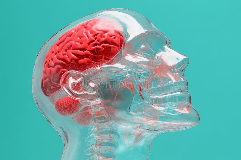 Cutting-Edge AI-Driven Medical Imaging of Human Brain and Anatomy Stock ...