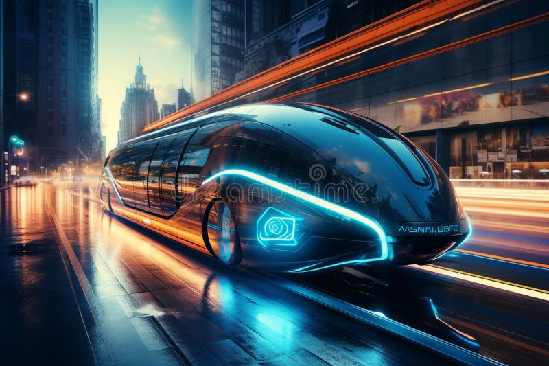 The Marvel of Futuristic Automation Stock Photo - Image of machine ...