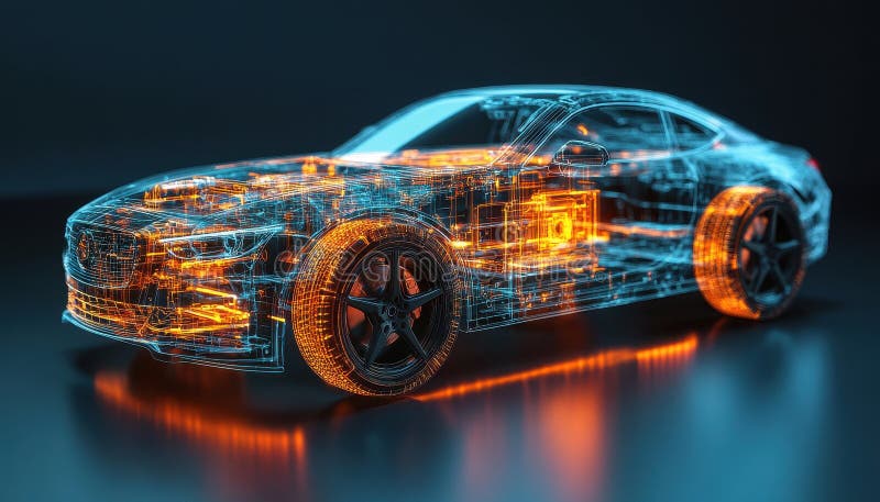 Cutting-edge Automotive Systems Engineering in Vehicle Design Stock ...