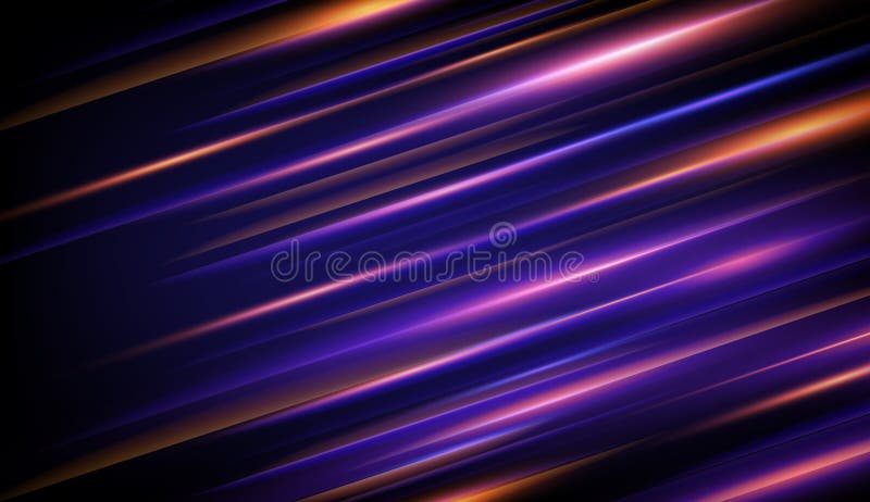 Cutting-edge Blue Technology Background Enhanced with Dynamic Neon ...