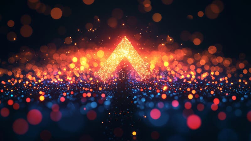 A Cutting-edge Chart with Arrows Symbolizing Digital Evolution and ...