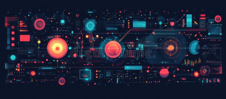 Cutting-Edge Connectivity: Abstract Design with Circuit Patterns ...