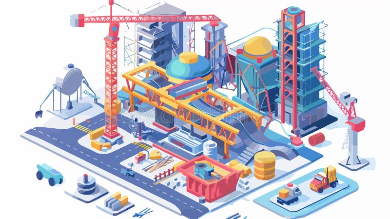 Cutting-Edge Construction Technology Innovation for Abstract Concepts ...