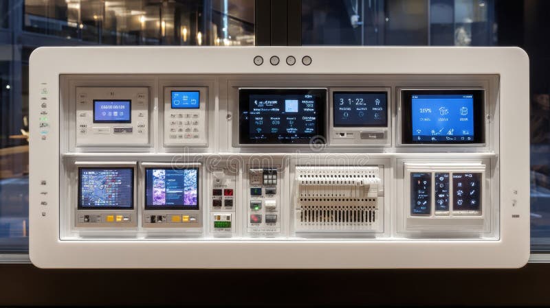 A Cutting-edge Control Panel Integrates Multiple Displays, Enhancing ...