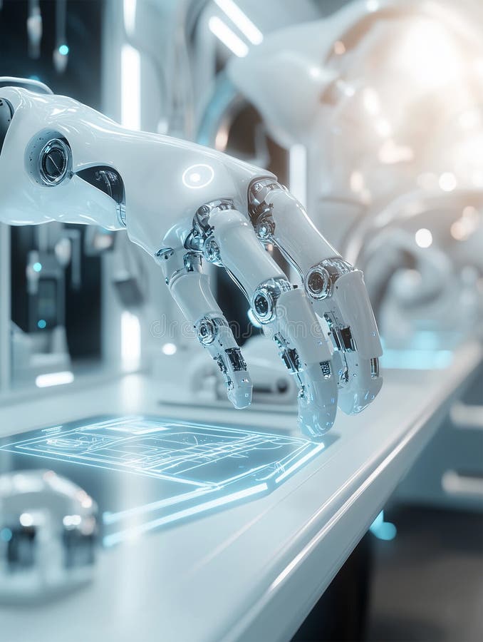 Cutting-edge Cybernetic Prosthetics Laboratory Showcasing Advanced ...