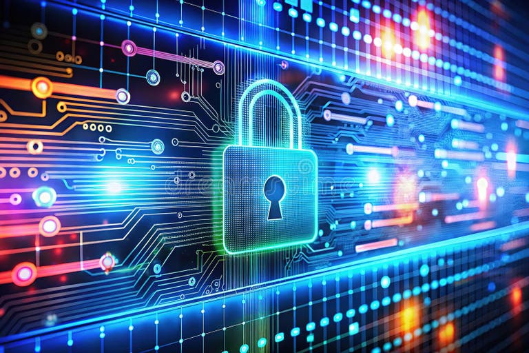 Advanced Cybersecurity Interface Protecting Data with Robust Encryption ...