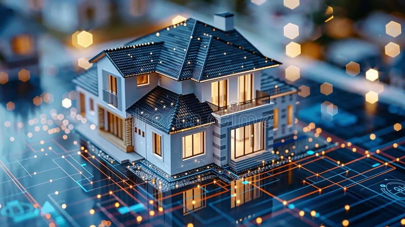 Cutting-edge Design of a Modern Estate Enhanced by Artificial ...