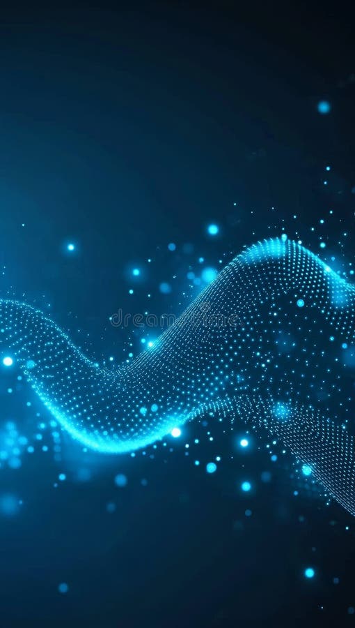 Cutting-edge Digital Data Flow, Technological Transformation ...