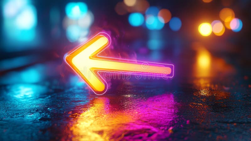 Cutting-Edge Digital Transformation Showcased with Bright Arrows and ...