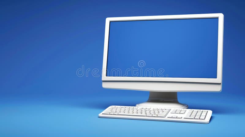 Cutting Edge High Performance Personal Computer Showcased Against a ...