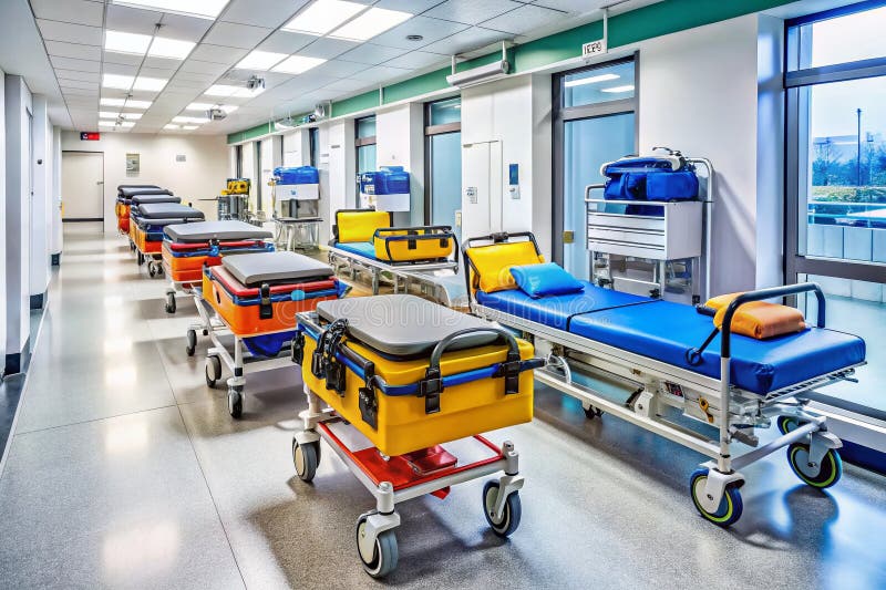 Streamlined Patient Transport System in Modern Hospital Optimized ...