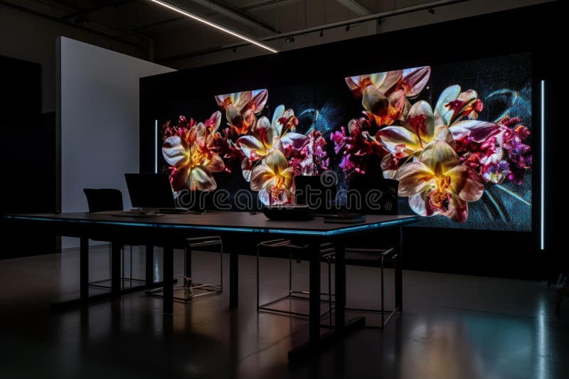 Cutting-edge Micro Led Display Stock Illustration - Illustration of ...