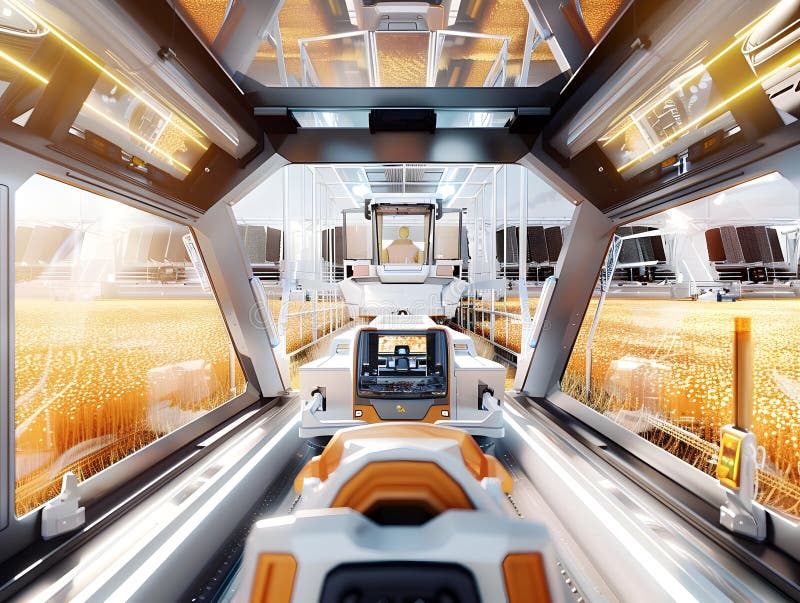 Cutting Edge Modern Farm Embracing Sustainable Technology for Efficient ...