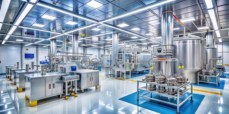 LargeScale Pharmaceutical Cleanroom a StateoftheArt Sterile Chemical ...