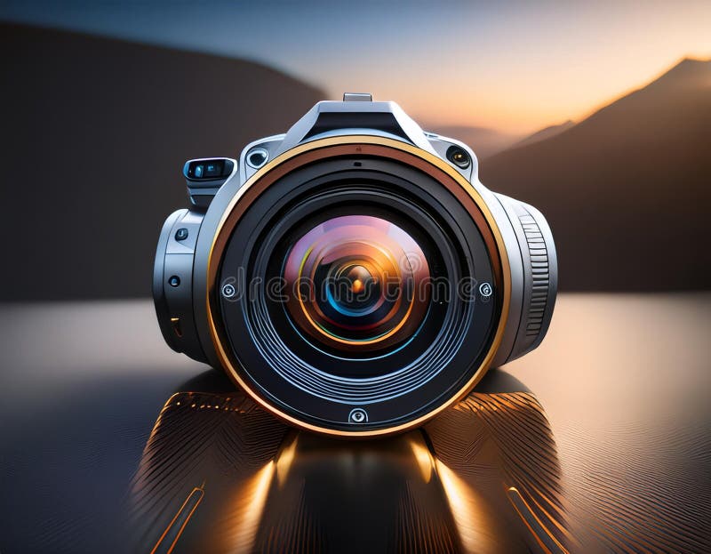 This Cutting-edge Prototype Camera Boasts Stock Illustration ...