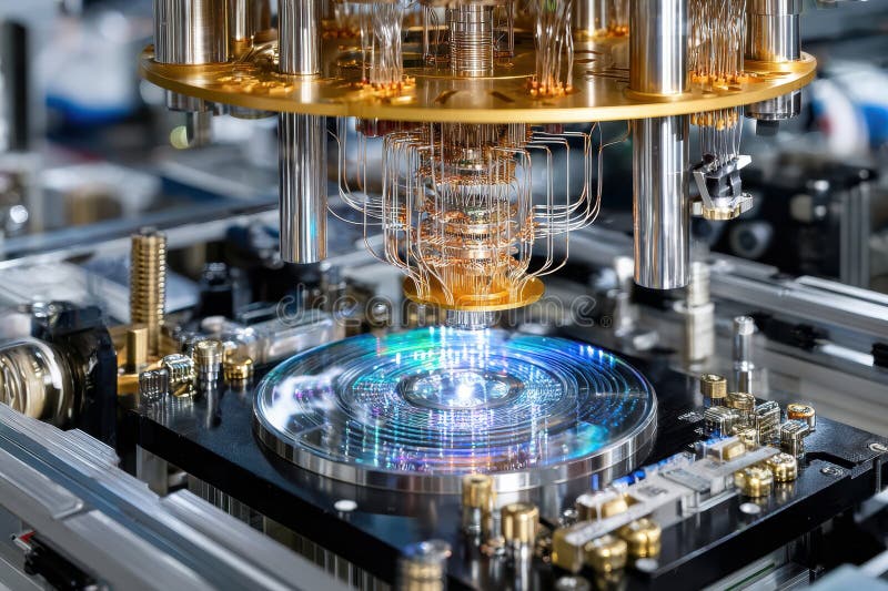 Cutting-edge Quantum Computer Technology in Action at a Research ...