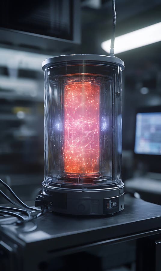 Cutting-edge Quantum Lab with Vibrant Components Stock Photo - Image of ...