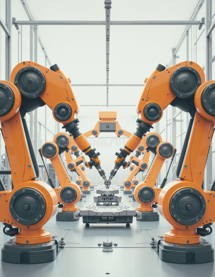 Next-generation Robotic Assembly System with Advanced Dexterity and Precision Stock Photo ...