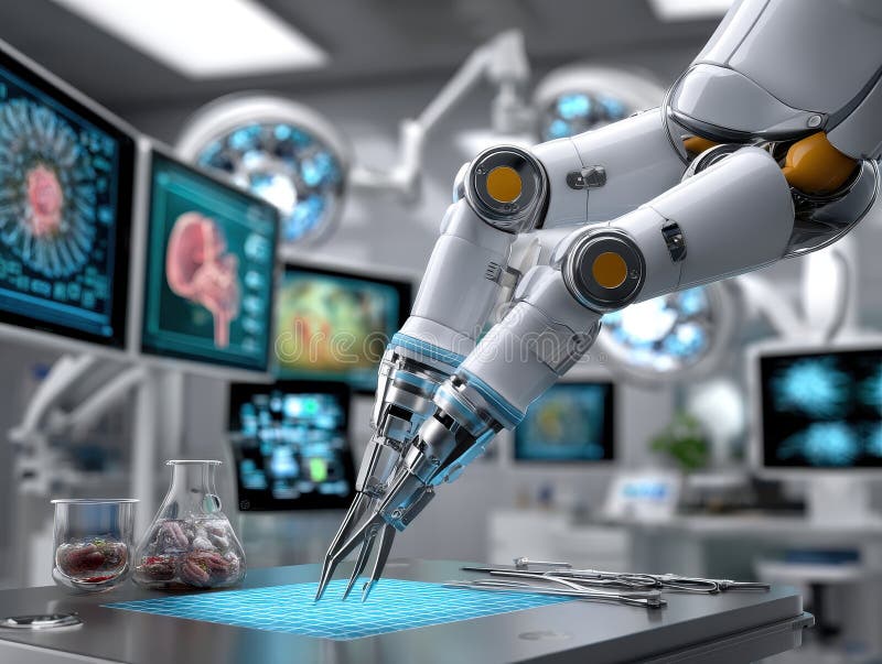 Sophisticated Robotic Surgery Tools Stock Illustrations – 48 ...