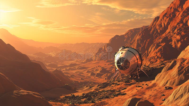 Cutting-edge Satellite Orbits Mars, Capturing Red Planet S Majestic ...