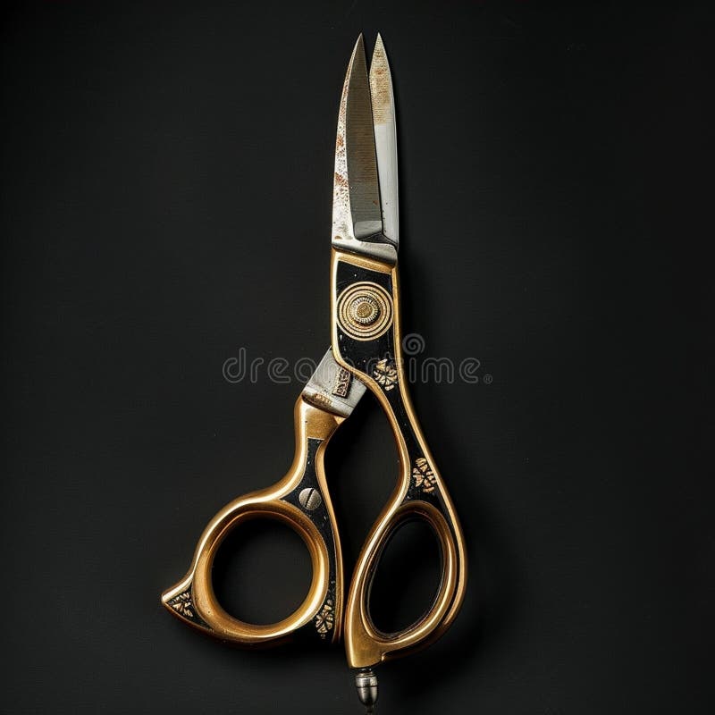Cutting-edge Scissors for Precise Crafting and DIY Projects Stock Illustration - Illustration of ...