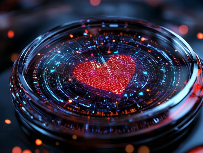 A Cutting-edge Smartwatch Featuring a Dynamic Interface with Pulsating ...