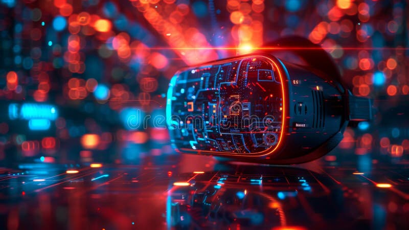 Vr Technology Advancements, Cutting-edge Tech Banner Showcases Vr ...