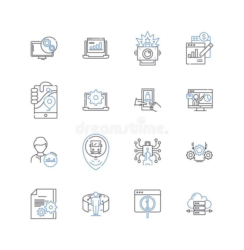 Cutting-edge Technology Line Icons Collection. Innovation, Futuristic ... Cutting-edge Technology Line Icons Collection. Innovation, Futuristic ...