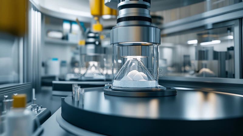 Cutting Edge Technology in Pharmaceuticals As Machines Operate in a ...