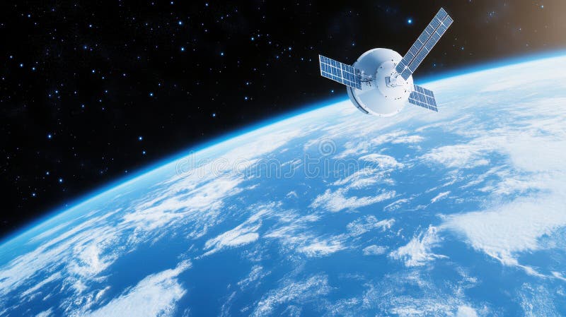 Futuristic Telecom Satellite Enhances Global Connectivity from Orbit ...