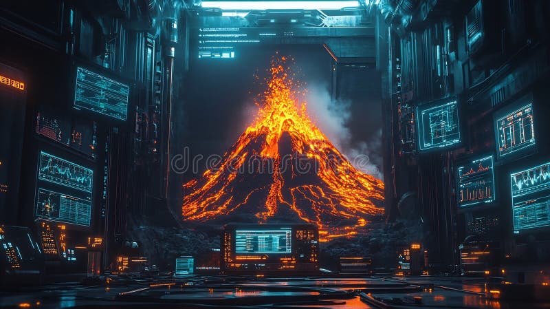 Cutting Edge Volcano Monitoring System with Neon Lit Data ...