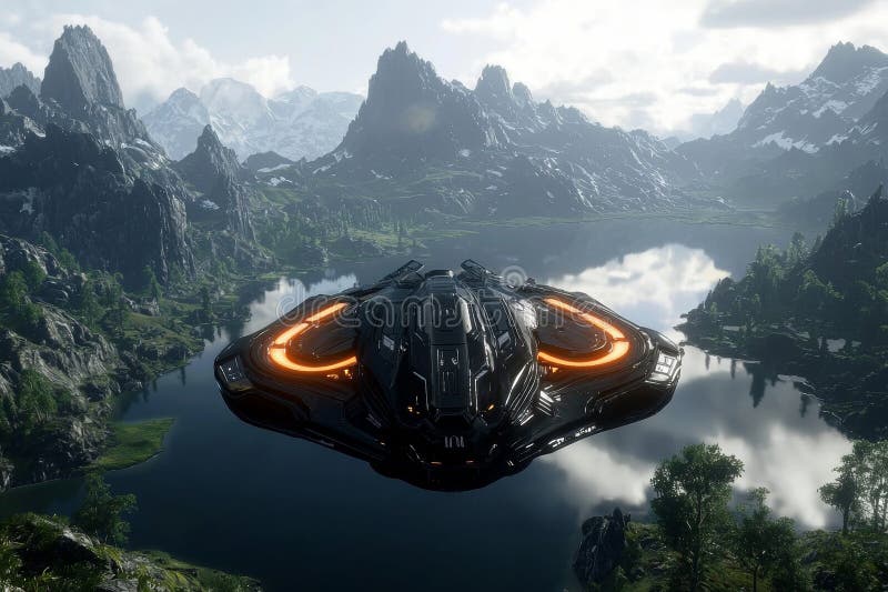 A Cutting-edge Warship of Tomorrow, Reminiscent of Science Fiction ...