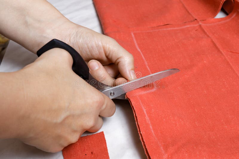 Fabric cutting scissors stock photo. Image of equipment - 15998030