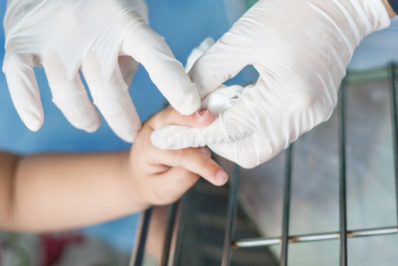 Cutting finger wound stock photo. Image of treatment - 163441636