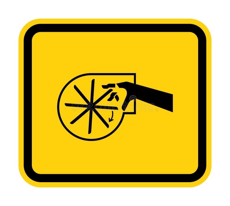 Cutting of Hand Curved Blade Symbol Sign Isolate on White Background ...