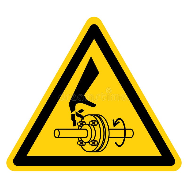 Cutting of Fingers or Hand Engine Fan Symbol Sign, Vector Illustration ...