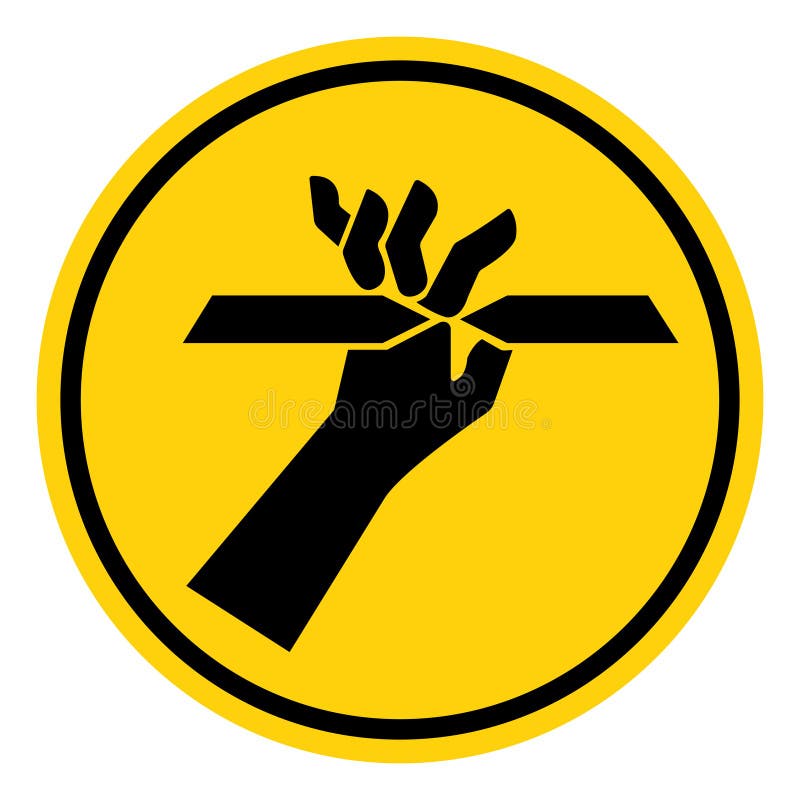 Cutting of Fingers Symbol Sign, Vector Illustration, Isolate on White ...