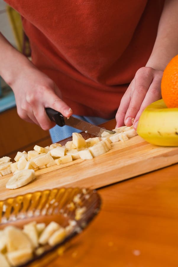 Cutting fruits stock photo. Image of fruit, dinner, healthcare - 13573412