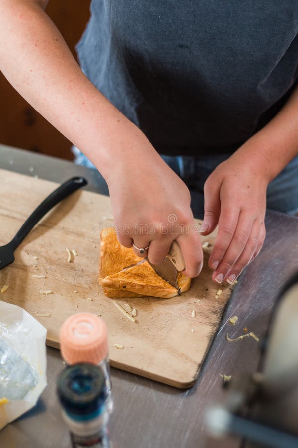 Grilled cheese sandwich stock image. Image of snack - 188483583