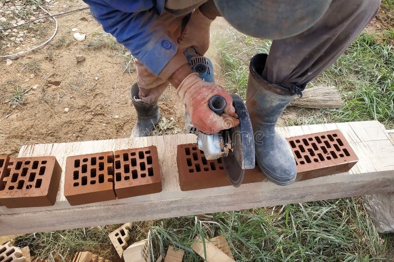 Cutting and Grinding of a Brick by Means of the Tool of an Angular ...