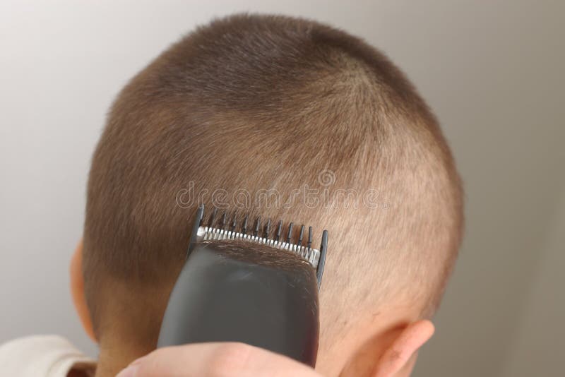 Cutting Hair 1 stock image. Image of hair, barber, clippings - 2454779