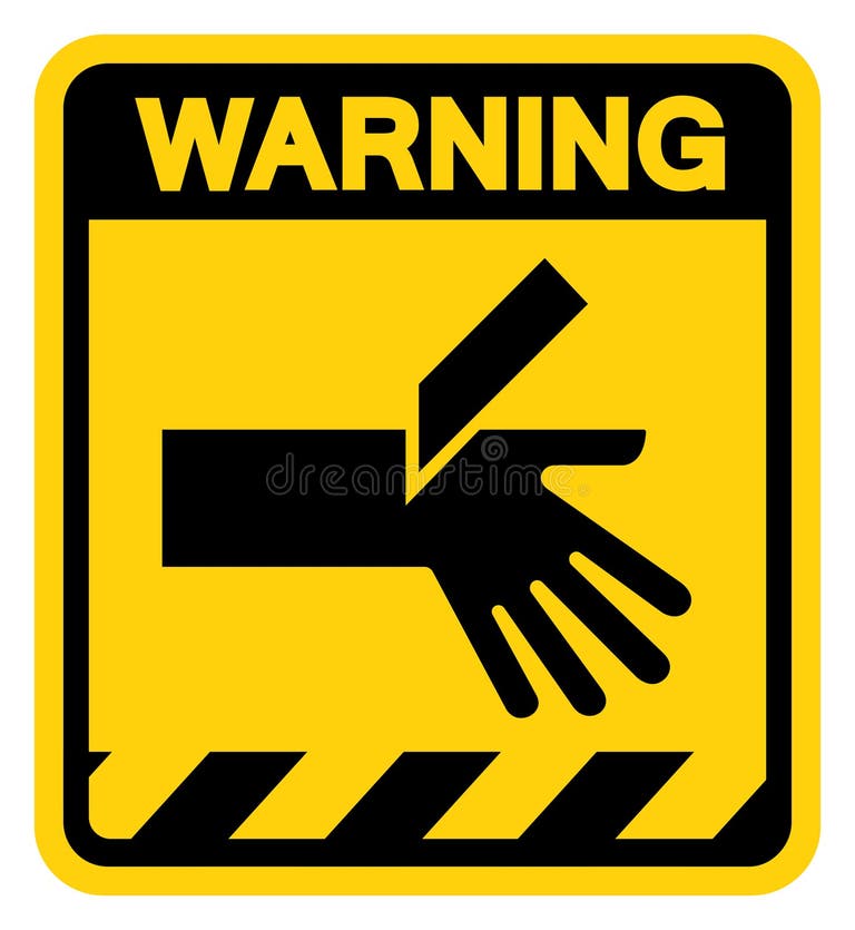 Hand Injury Warning Sign Stock Illustrations – 6,094 Hand Injury ...
